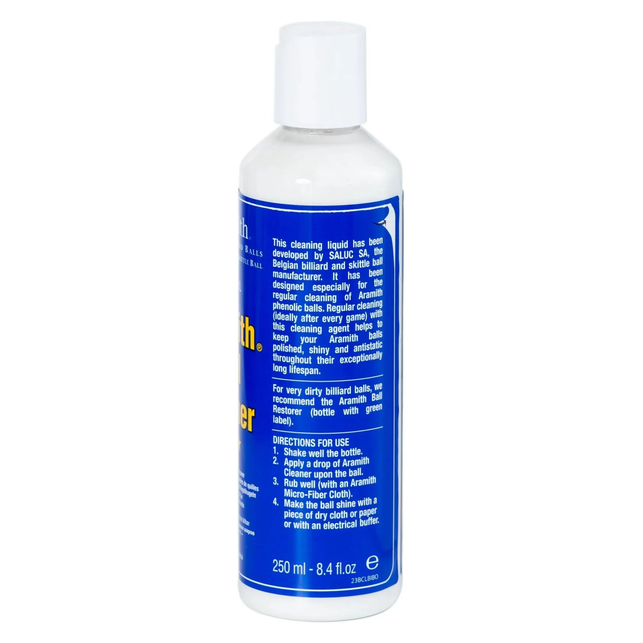 Producto de Limpieza para Bolas de Billar Aramith Ball Cleaner 250 ml ...